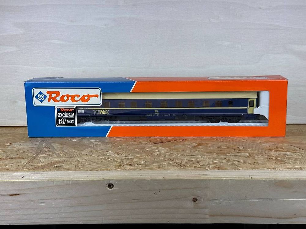 Roco 44841 DB TEN Trans Europ Nacht Schlafwagen (Gebraucht) in Goldau ...
