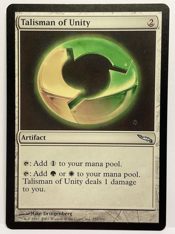 Magic The Gathering - Talisman of Unity (Gebraucht) in Reinach BL für ...