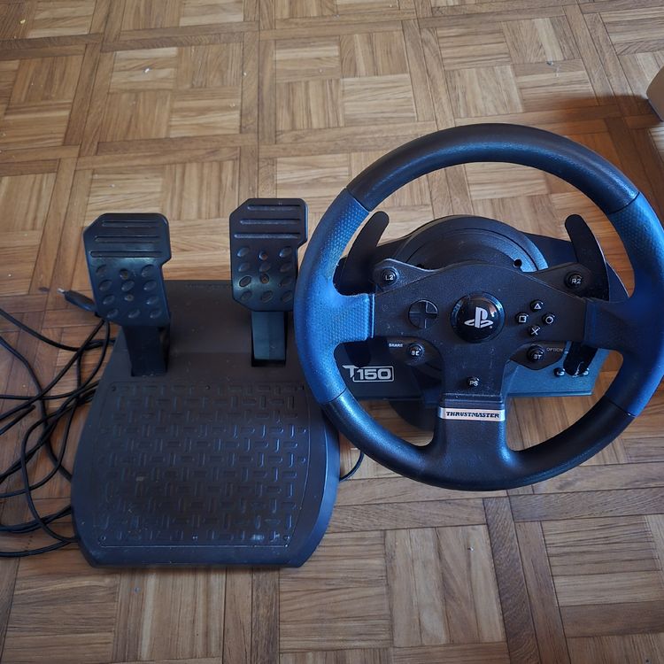 Thrustmaster T150 Racing Wheel for PS4/PS3/PC - Perfect Fun (Gebraucht ...