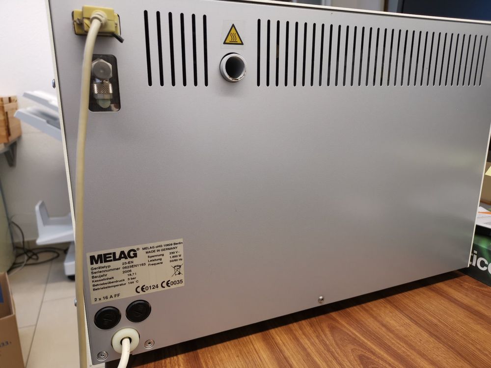 MELAG Melatronic 23EN Sterilisator mit Zubehör (Gebraucht) in für CHF ...