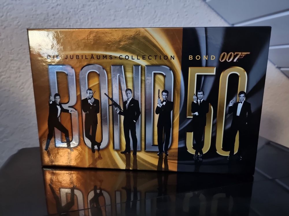 The James Bond 007 Collection (1962-2012) 24-Blu-rays/Boxset (Gebraucht) in Bertschikon Gossau ...