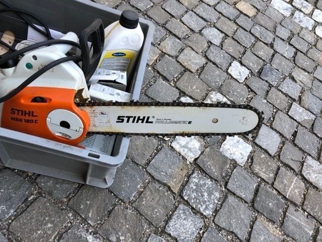 Stihl Elektrokettensäge MSE 180 C | Kaufen auf Ricardo