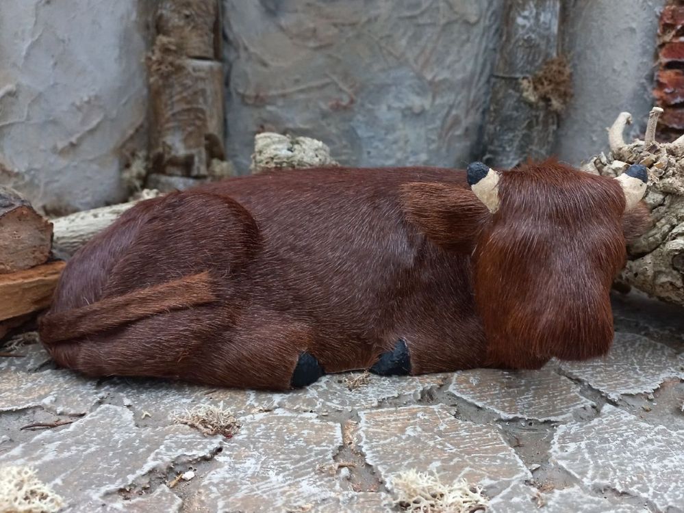 herziger Ochse, Schwarzenberger Krippenfiguren (Gebraucht) in Lachen SZ ...