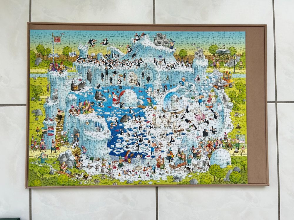 Heye Puzzle Polar Habitat, Funky Zoo, 1000 Teile (Gebraucht) in ...