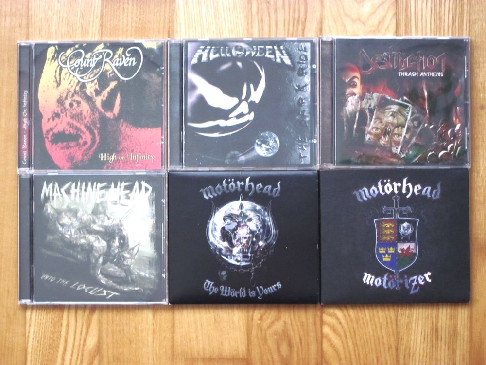Sammlung Heavy / Thrash Metal 23 CD's Metallica, Possessed | Kaufen auf ...