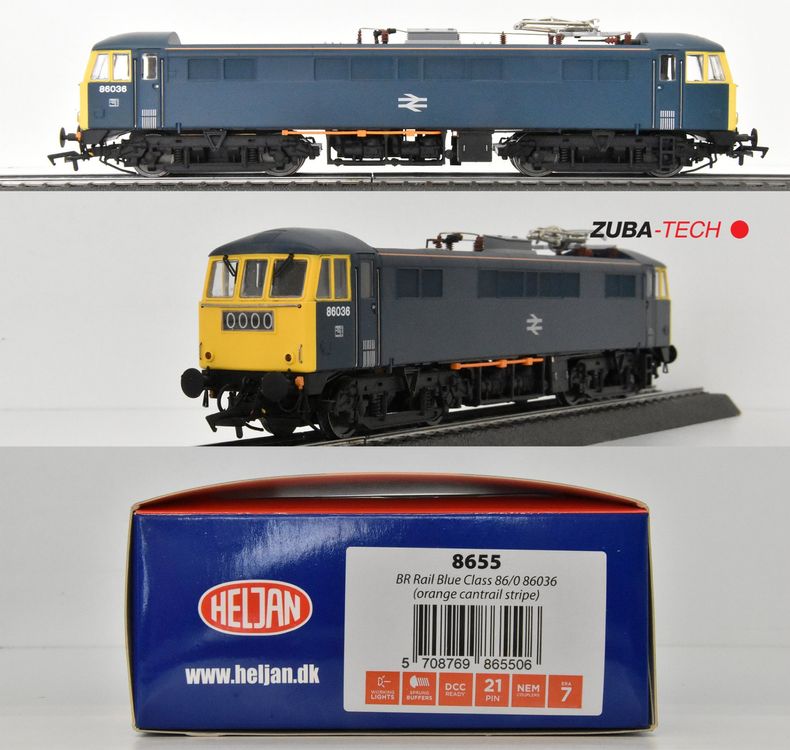 Heljan 8655 E-Lok Class 86/0 BR, H0/00 DC Analog mit OVP (Gebraucht) in St. Gallen für CHF 84 ...
