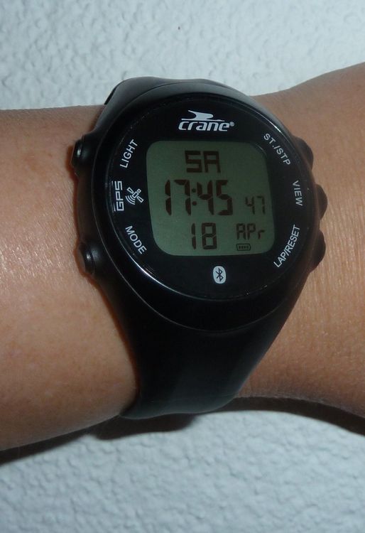 Crane Sport Uhr GPS Bt HR schwarz | Acheter sur Ricardo