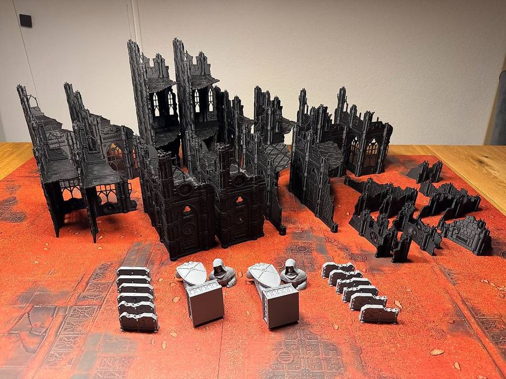 Gelände Set Warhammer 40k Gothic Ruins Terrain (Gebraucht) in Solothurn ...