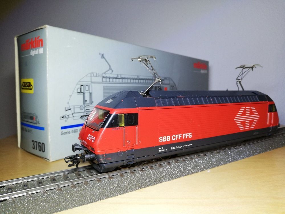 Märklin 3760 Sbb Re 460 004-5 H0 AC Dig. | Acheter sur Ricardo