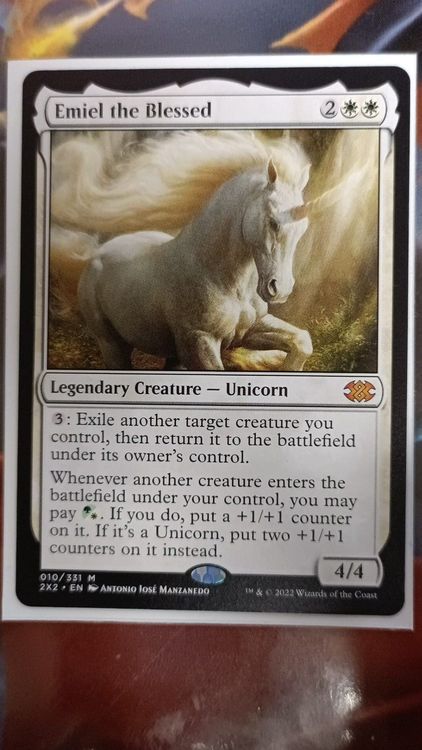 1x Emiel the Blessed - MTG Double Masters 2022 (Neu (gemäss ...