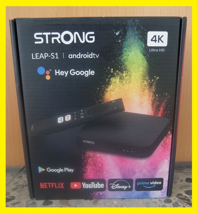 STRONG Leap-S1 Smart Box Android 4K Ultra HD NEU/OVP | Kaufen auf Ricardo