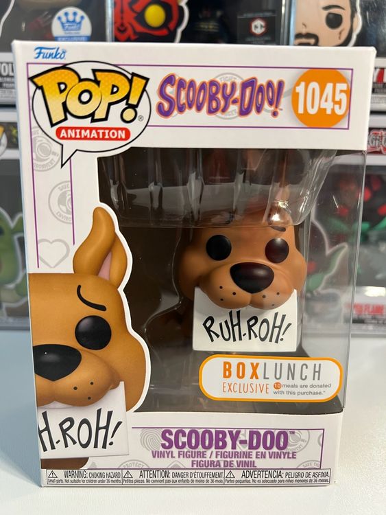 Funko POP! Animation Scooby-Doo! - Scooby Doo Ruh-Roh! Sign (Neu und ...