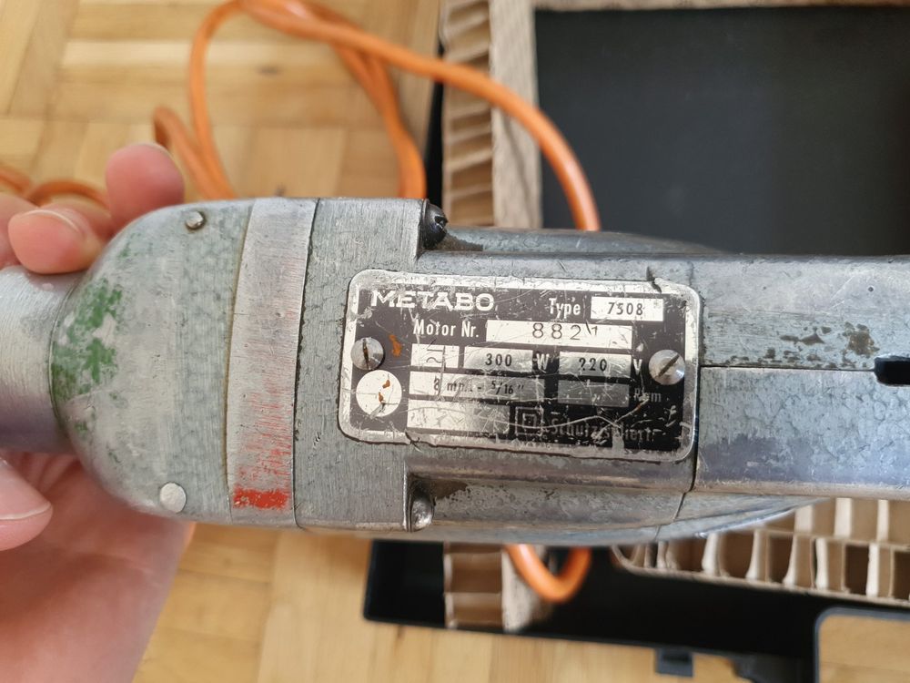 Metabo vintage drill/bohrmaschine (Gebraucht) in Zürich für CHF 2 – nur ...