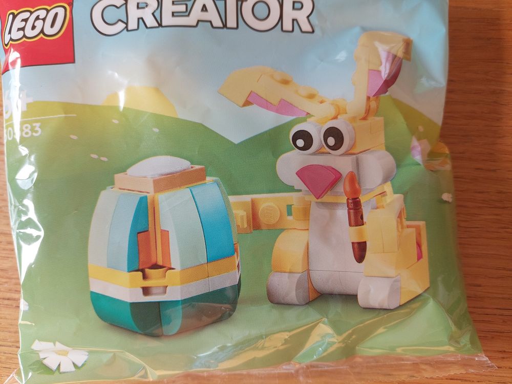 LEGO creator Hase am Ostereier färben polybag 30583 (Neu und ...