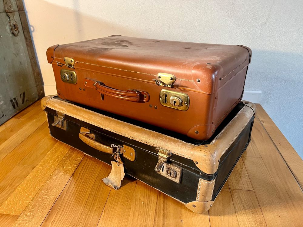 2 alte Koffer, vintage (Gebraucht) in Baden für CHF 15 – nur Abholung ...