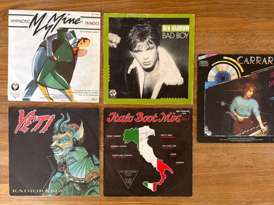 Italo Disco - 7” Single Paket – My Mine, Radiorama (Gebraucht) in ...