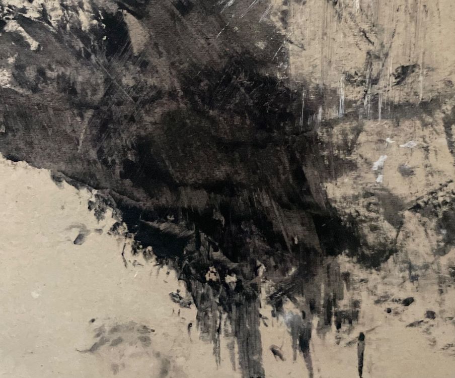 Robert Mittringer (1943) abstrakte Mischtechnik (Gebraucht) in Root für CHF 15 – mit Lieferung ...