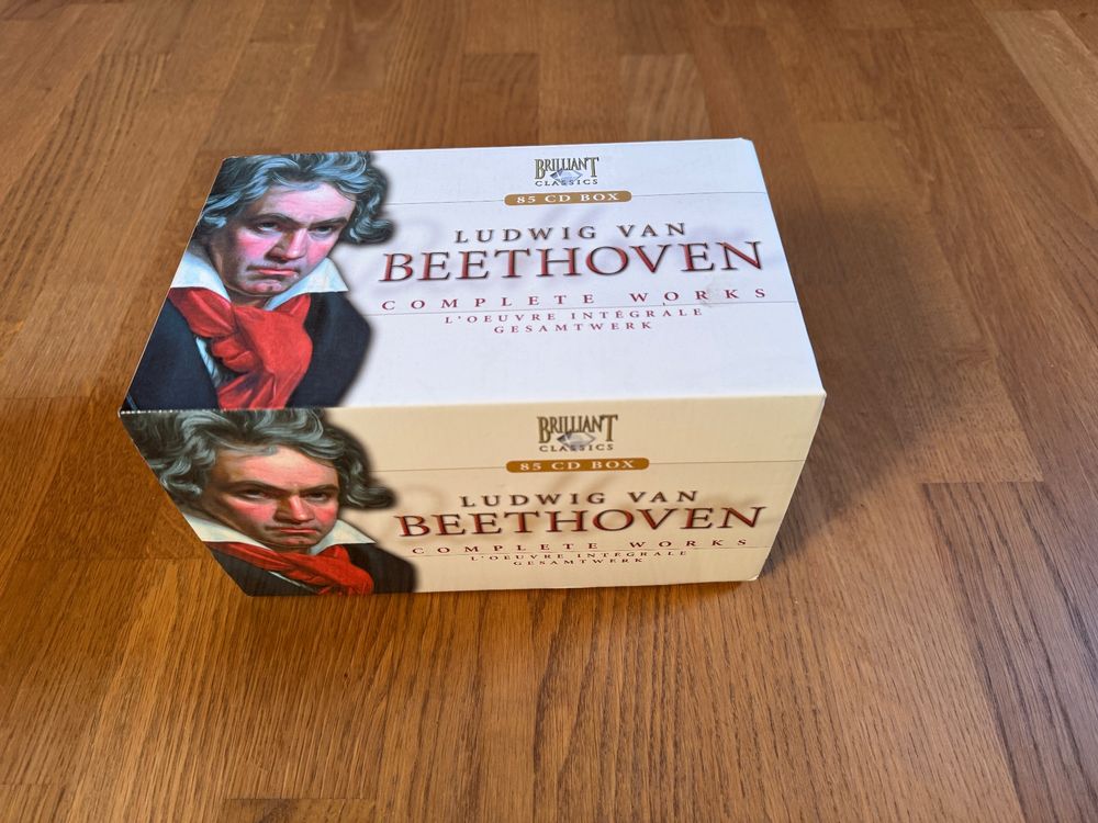 CD Box Beethoven Complete works 85 Cds (Gebraucht) in Bremgarten b ...