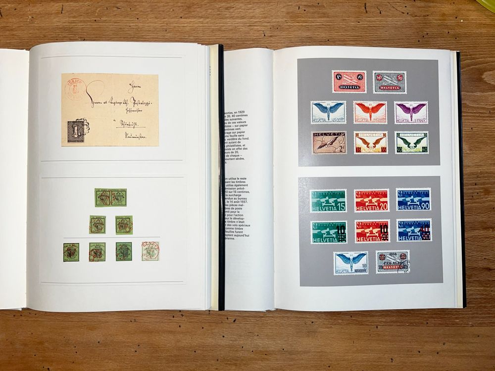 2 schöne Briefmarken-Bücher über die Schweizer Philatelie (Gebraucht ...