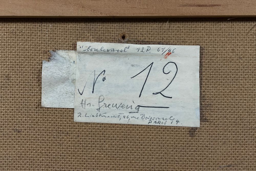 Robert Liebknecht (1903-1994) grosses Gemälde (Gebraucht) in Root für ...