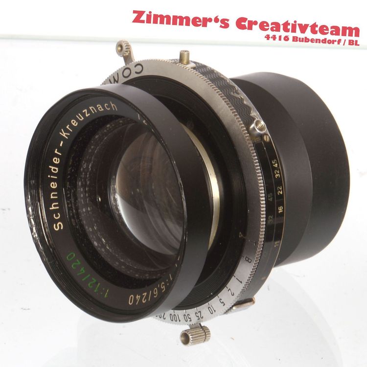 Schneider Symmar 240mm 5.6, Compur-Verschluss (Gebraucht) in Bubendorf ...