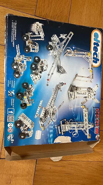 Eitech Metallbaukasten 340 Teile, ab 8 Jahren, komplett (Gebraucht) in ...