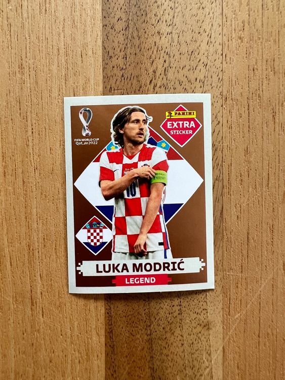 Panini Qatar 2022 | Extra Sticker | Luka Modric Bronze | Kaufen auf Ricardo