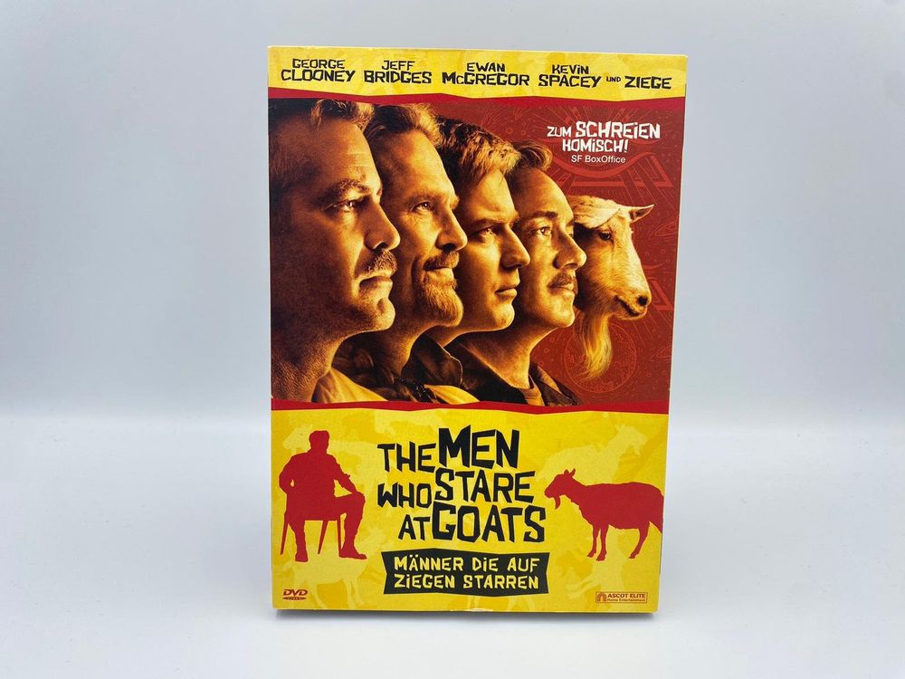 THE MEN WHO STARE AT GOATS - MIT GEORGE CLOONEY & KEVIN SP.. (Gebraucht ...