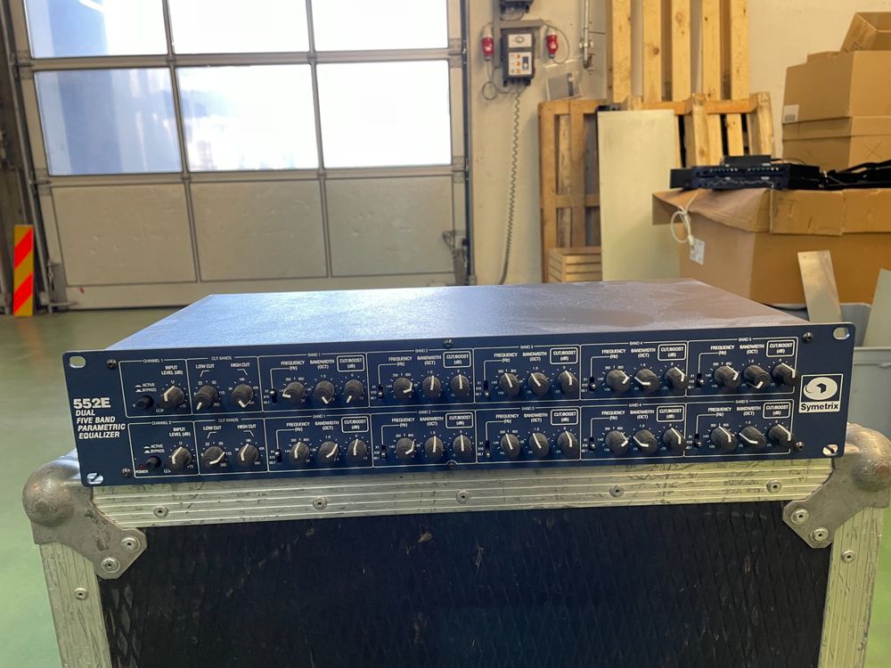 Symetrix 552E Dual Five Band Parametric Equalizer | Kaufen auf Ricardo