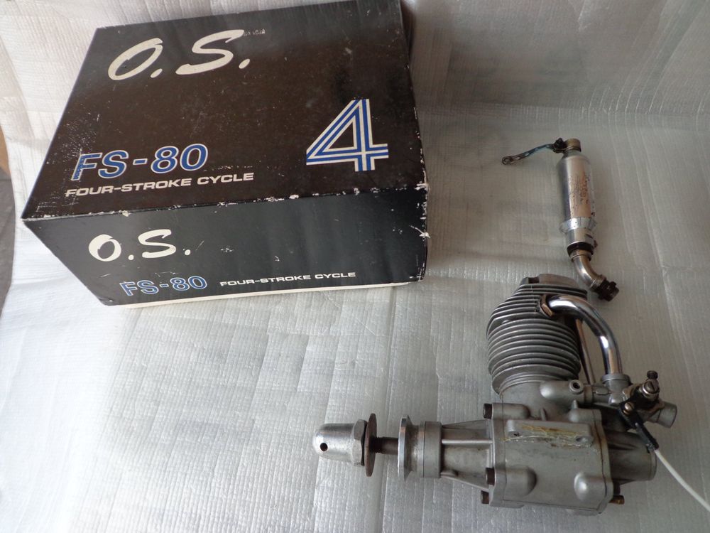 Alten Modellmotor OS FS-80 (13.00 ccm) (Gebraucht) in Camorino für CHF 119 – mit Lieferung auf ...