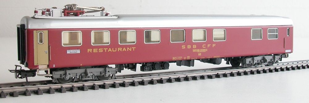 Märklin D-Zug-Speisewagen WR der SBB Spur H0 (Gebraucht) in Oberwil BL für CHF 22 – mit ...