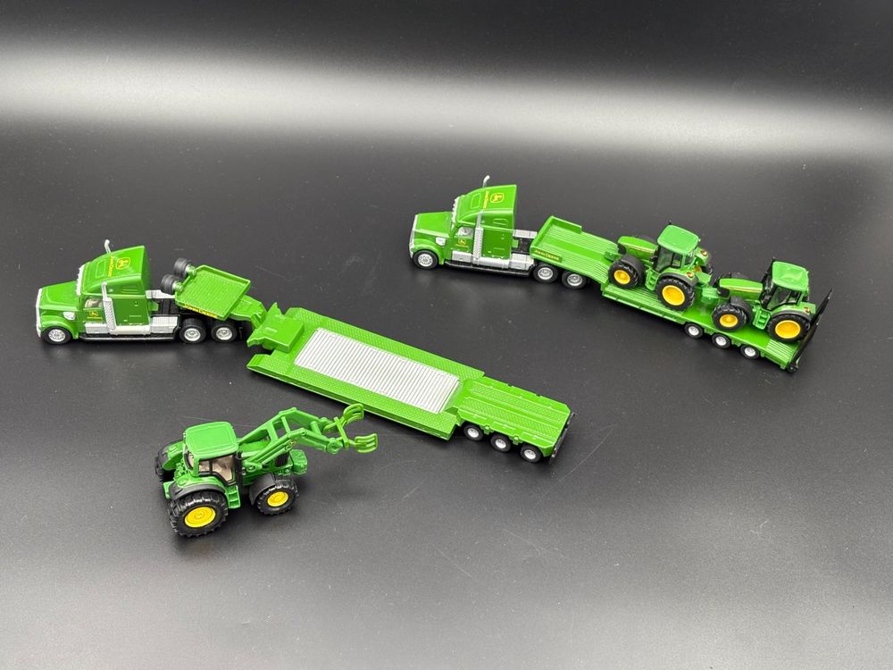 Siku / Siku China Lastwagen mit Traktoren John Deere (Gebraucht) in ...