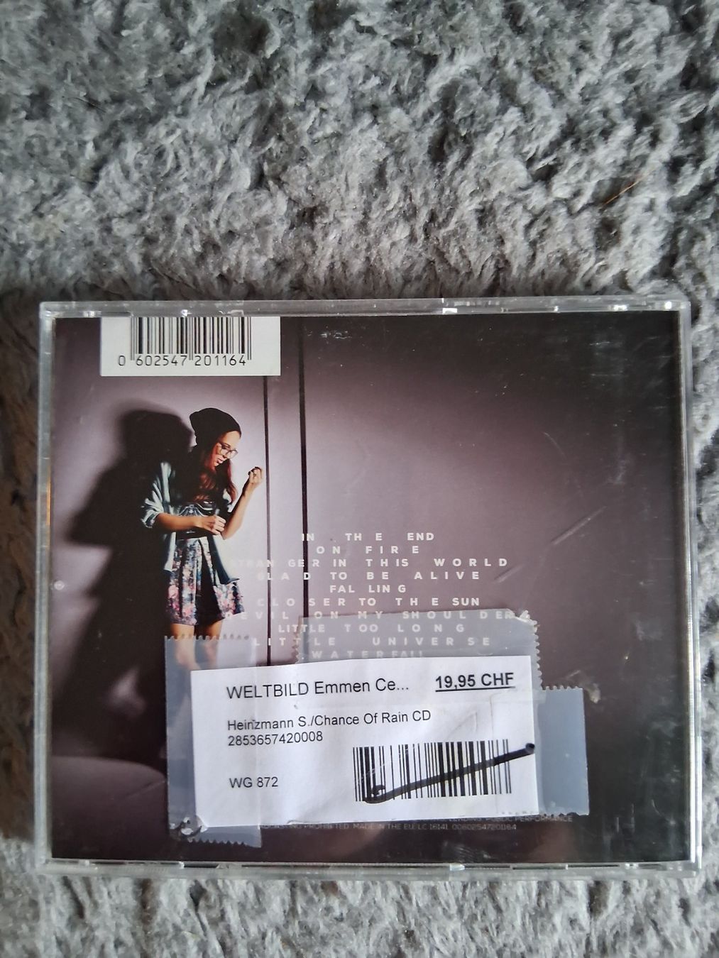 STEFANIE HEINZMANN CH ANCE OF RA IN CD (Gebraucht) in Wetzikon ZH für CHF 2 – mit Lieferung auf ...