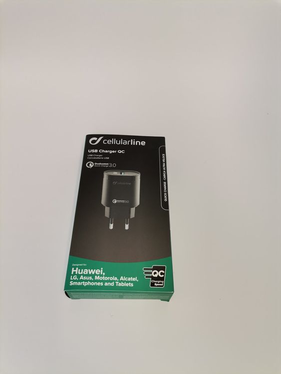 CELLULAR-LINE: USB-Charger QC (speed-Charging) | Kaufen auf Ricardo