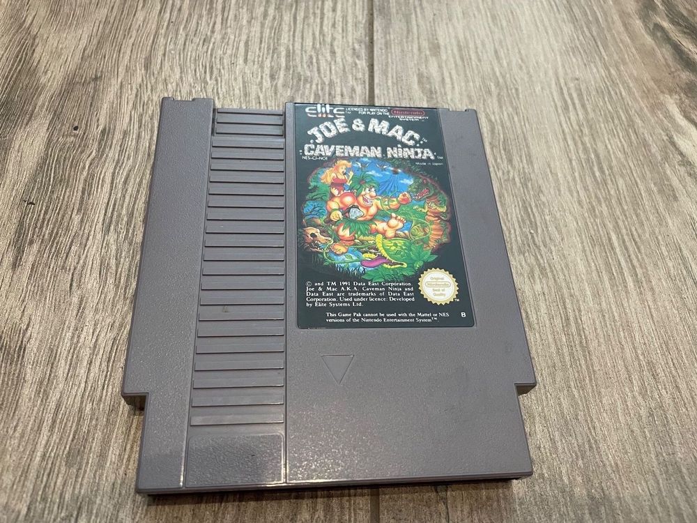 NES GAME: Joe & Mac | Kaufen auf Ricardo