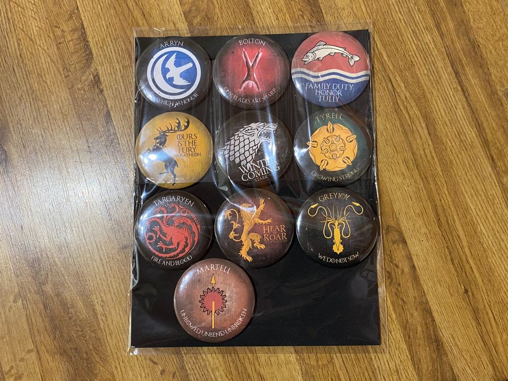 Game of Thrones Magnete Westeros Banners (Neu (gemäss Beschreibung)) in ...