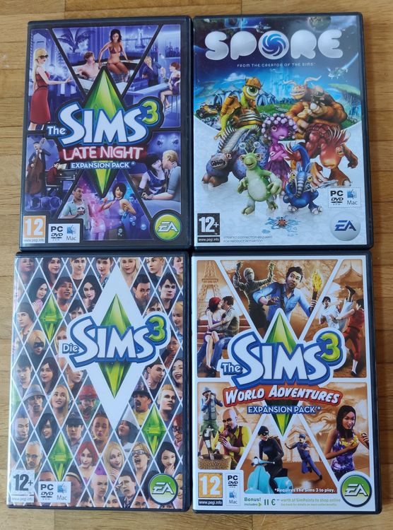 Sims & Spore PC Games | Kaufen auf Ricardo