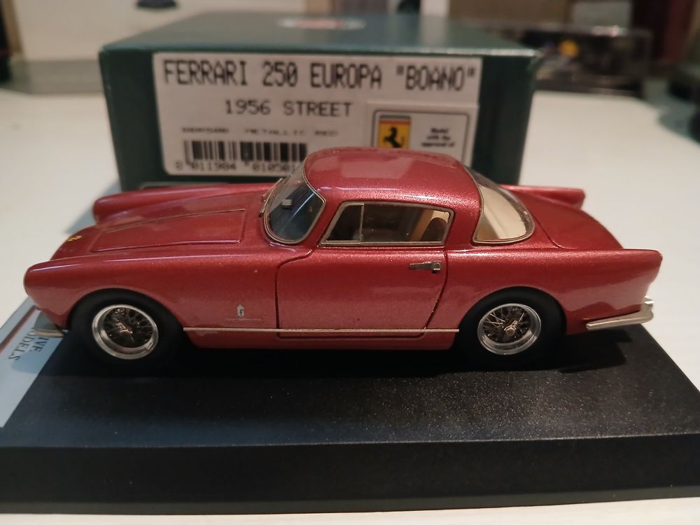 BBR 1:43 Ferrari 250 Europa Boano 1956 Art.N° BBR50B (Neu und ...
