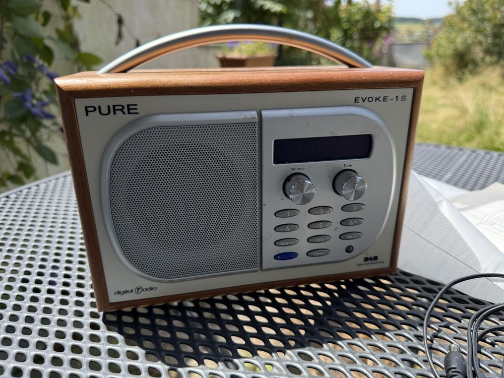 Pure Evoke-1S Digital Radio DAB FM mit Netzteil Top Zustand (Gebraucht ...