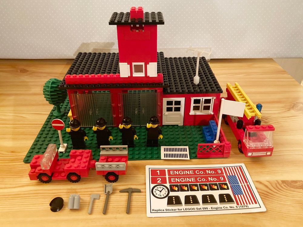 Legoland 590 (374) Classic Town "Engine Company No. 9" (Gebraucht) in ...