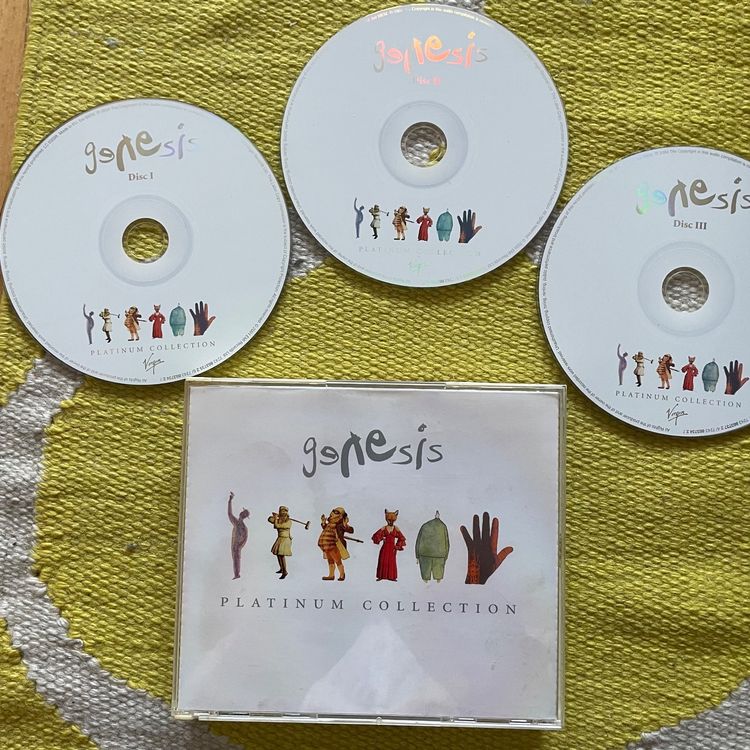 GENESIS-3CD BOX SET GENESIS PLATINUM COLLECTION (Gebraucht) in ...