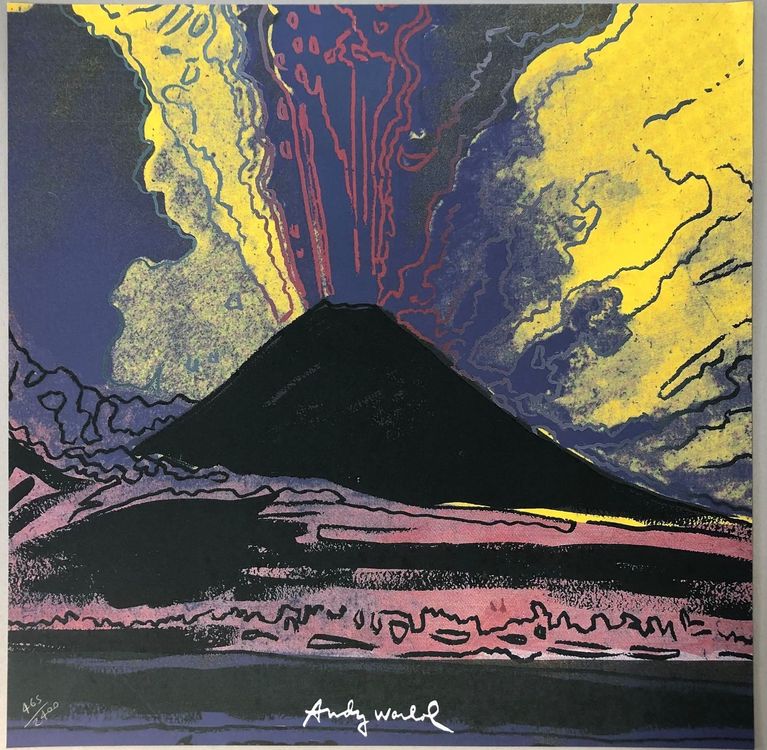 Andy Warhol: Volcano 465/2400 (Neu (gemäss Beschreibung)) in Meilen für ...
