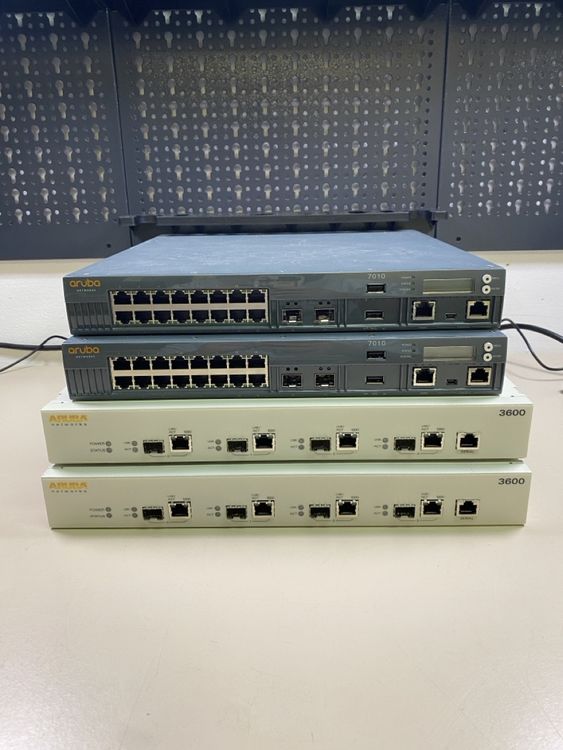 HPE Aruba Networks Controller (2x 7010 / 2x 3600) (Gebraucht) in ...