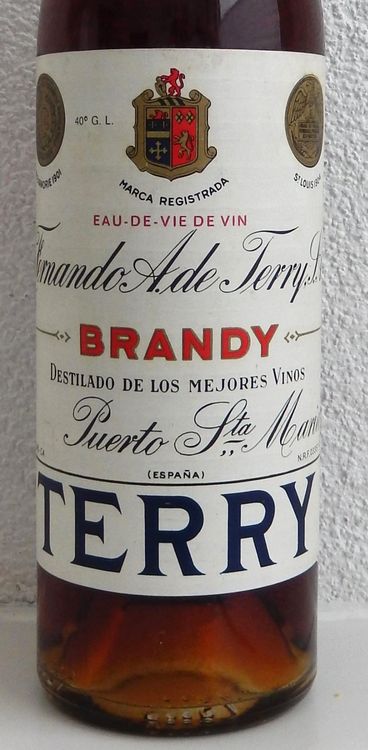 1Fl. TERRY Brandy Centenario alt Kellerfund (Gebraucht) in Hochdorf für ...