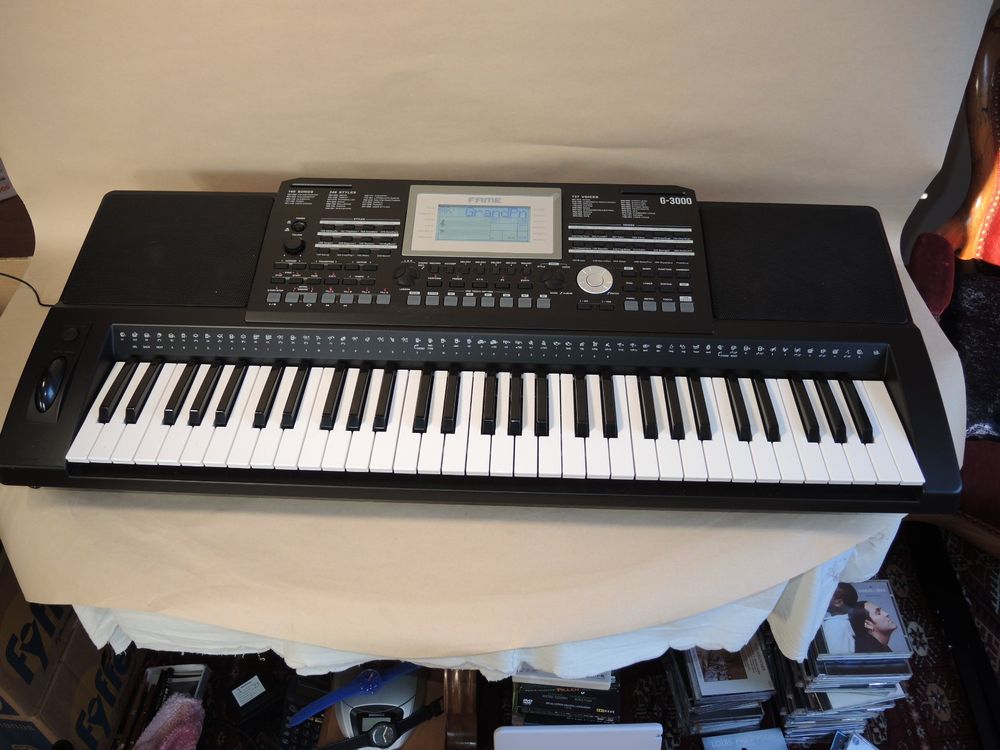 Fame G-3000 Home Keyboard elektrisches E Piano mit Ständer (Gebraucht ...