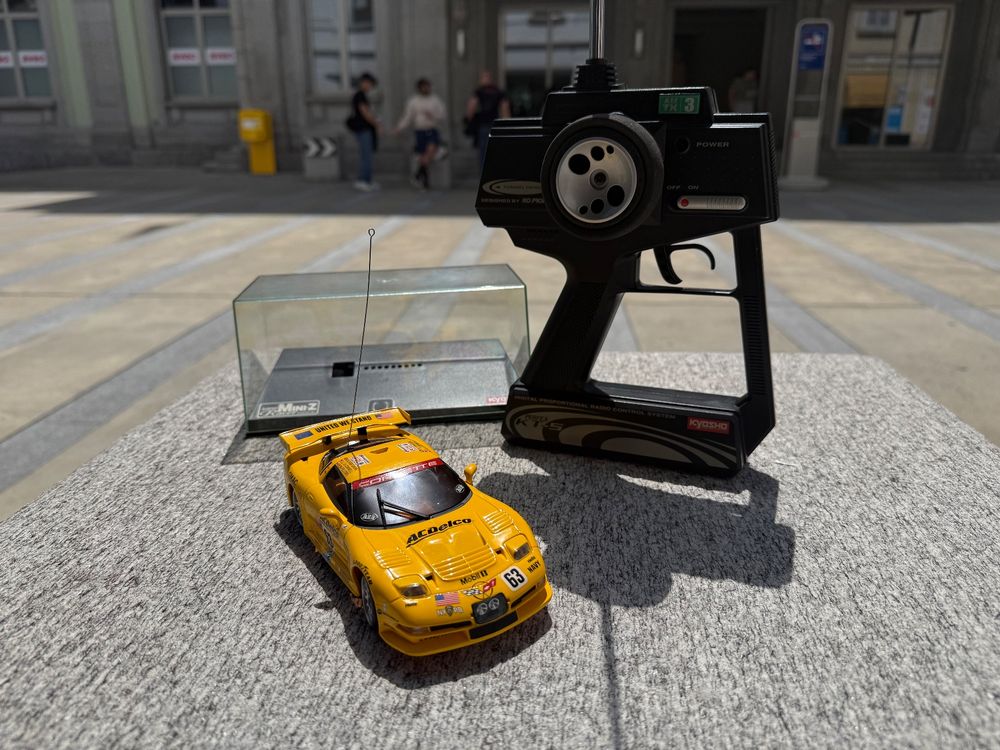 Vintage Kyosho Mini-Z Chevrolet Corvette C5-R 2002 Ko Propo (Gebraucht ...