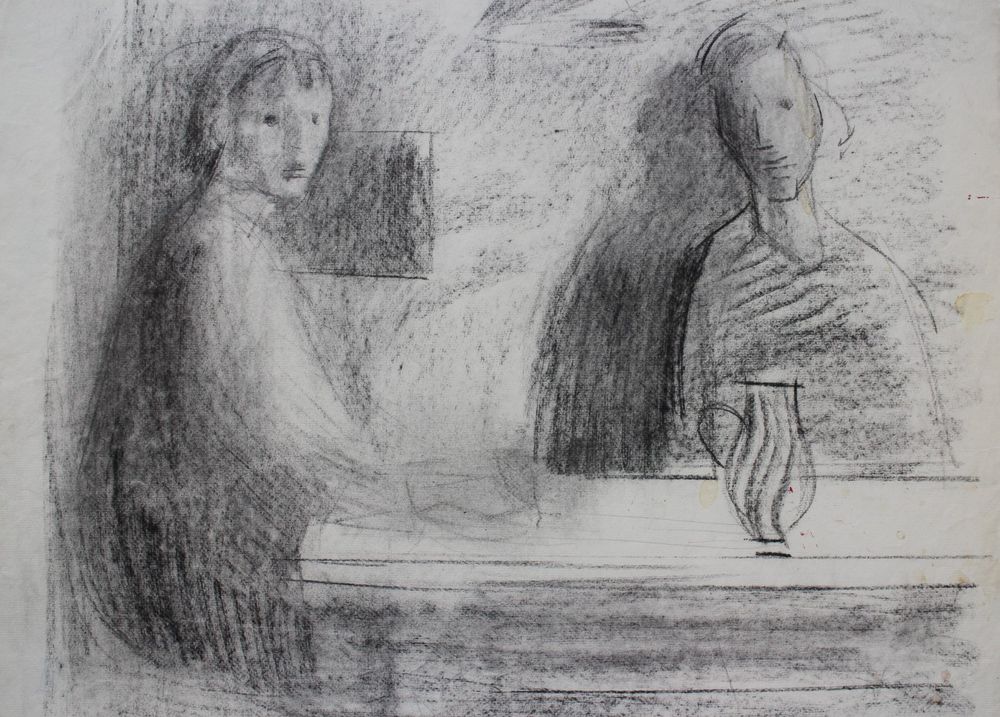 HANS ROHNER 2 GROSSE BLEISTIFTZEICHNUNGEN (Gebraucht) in Luzern für CHF ...