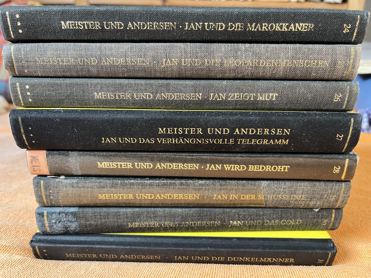 Jan als Detektiv, 8 fortlaufende Bände, 24 - 31 (Gebraucht) in ...