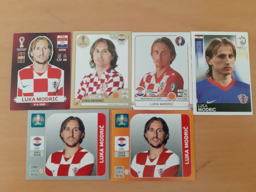 Panini Modric - Set mit 6 Bildern (Neu (gemäss Beschreibung)) in ...