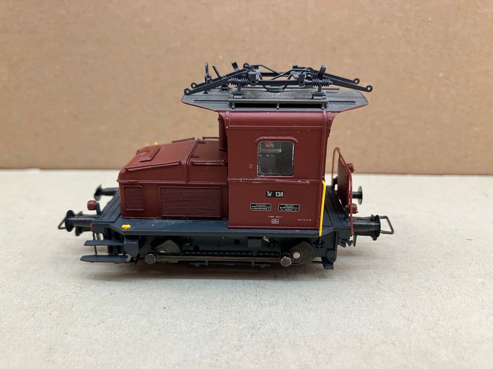 BRAWA 0565 Rangierlok Te III 138 der SBB, H0 WS AC Analog (Gebraucht ...